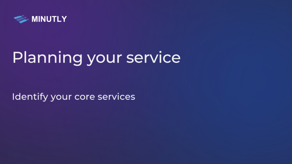 Minutly - Marketplace for IT Services