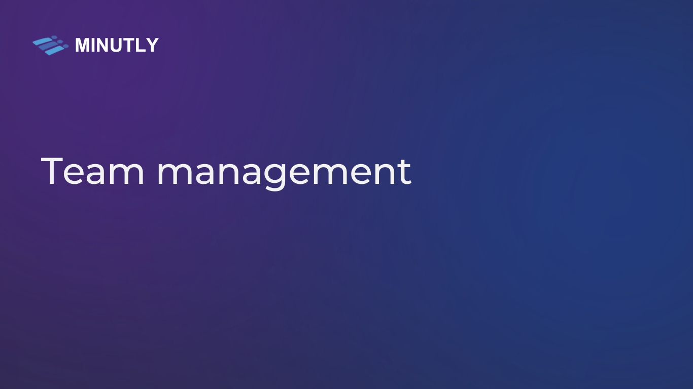 Minutly - Marketplace for IT Services